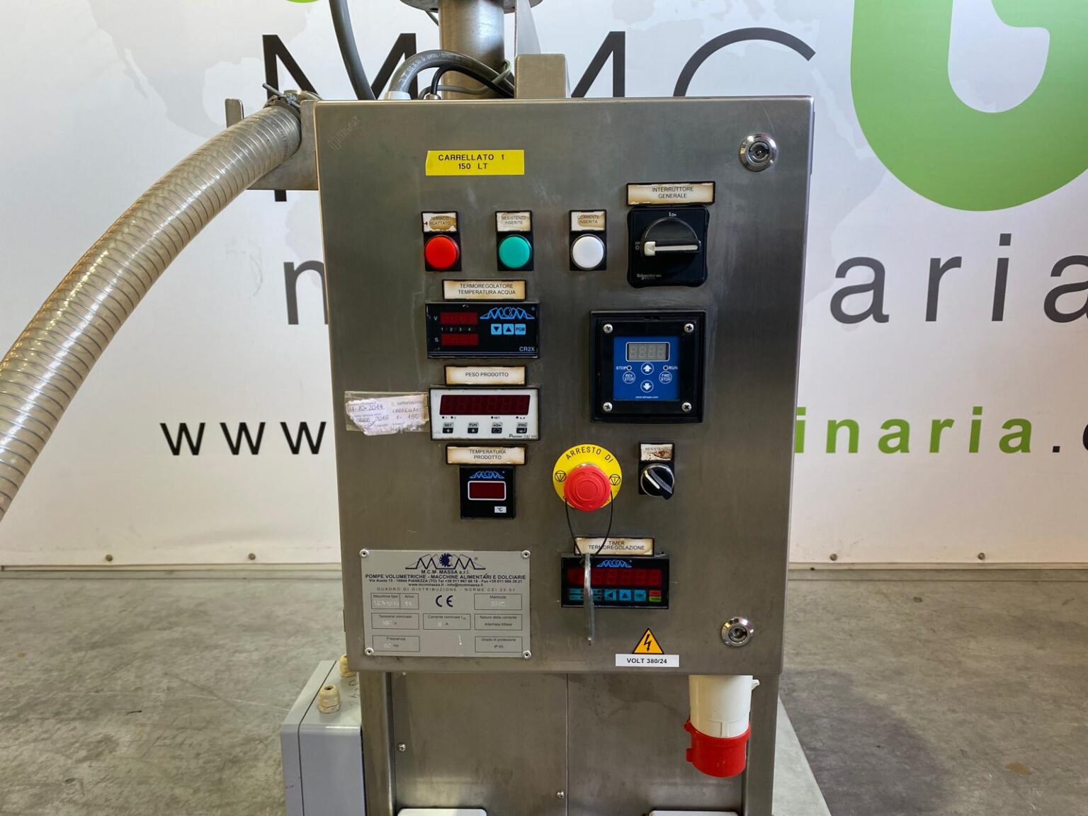 REACTOR EN BANCADA CON RUEDAS DE 150L CON RESISTENCIAS ELECTRICAS - MMG ...