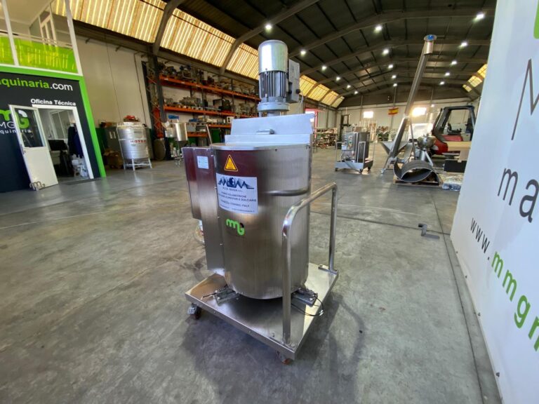 REACTOR EN BANCADA CON RUEDAS DE 150L CON RESISTENCIAS ELECTRICAS - MMG ...