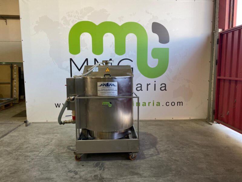 REACTOR EN BANCADA CON RUEDAS DE 300L CON RESISTENCIAS ELÉCTRICAS Y ...